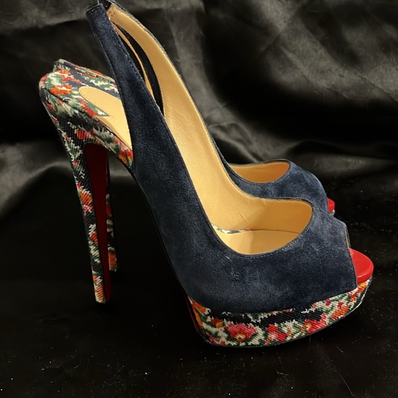Christian Louboutin | Shoes | Authentic Christian Louboutin Lady Peep ...